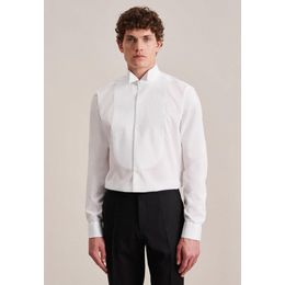 Seidensticker Herren Smokinghemd "Schwarze Rose", wei&szlig;, Gr. 47, unifarben, 100% Baumwolle, Hemden, Gala Uni
