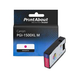 Druckerpatrone kompatibel mit Canon PGI-1500XL M - Magenta - Hohe Kapazität
