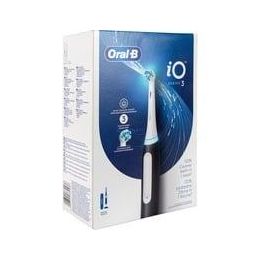 Braun Oral-B iO Series 3 Matt Black mit Reiseetui, Elektrische Zahnb&uuml;rste schwarz, Matt Black