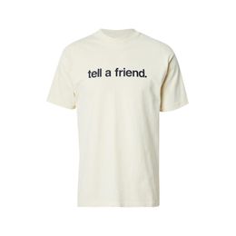 Vans T-Shirts 'Tell A Friend' Herren Gr&ouml;&szlig;e L beige / schwarz