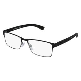 Emporio Armani EA1052 Brille Herren | Fassung: Vollrand, Quadratisch, Schwarz Gun