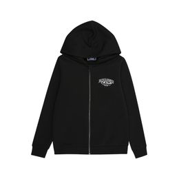 Jack & Jones Jack & Jones Junior Zip-Up Hoodie 'JJMakoto' boy Black size 152