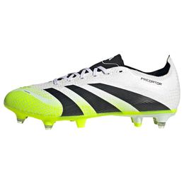 adidas Performance Fu&szlig;ballschuh 'Predator League' M&auml;dchen Gr&ouml;&szlig;e 10.5 hellgr&uuml;n / schwarz / wei&szlig;