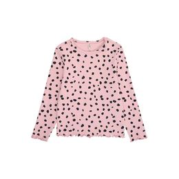 Only Mini Shirt 'KMGTRINNY' M&auml;dchen Gr&ouml;&szlig;e 128 rosa / schwarz