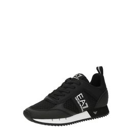 EA7 Emporio Armani Sneaker 'BLACK WHITE' Herren Größe 43 schwarz / weiß