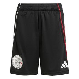 adidas Performance Sportshorts 'Ajax Tiro 25 Competition' Jungen Größe 152 schwarz / weiß