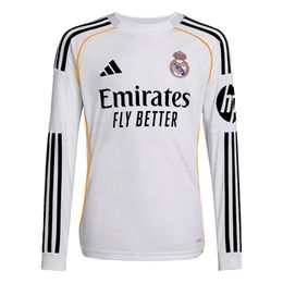 adidas Performance Funktionsshirt 'Real Madrid 25/26' Jungen Größe 152 orange / schwarz / weiß