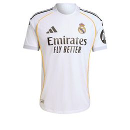 adidas Performance Trikot 'Real Madrid 25/26 Authentic' Herren Gr&ouml;&szlig;e M orange / schwarz / wei&szlig;