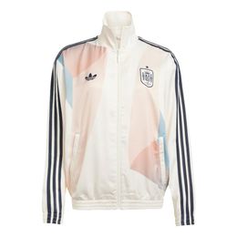 adidas originals Zip-Up Hoodie 'Spanien' female White size XL