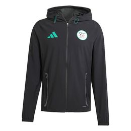 adidas Performance Trainingsjacke 'Algerien Tiro 25 Competition' Herren Gr&ouml;&szlig;e XL azur / schwarz / naturwei&szlig;