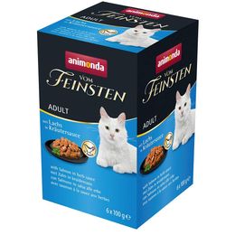 animonda vom Feinsten Adult Lachs in Kräutersauce 6x100g