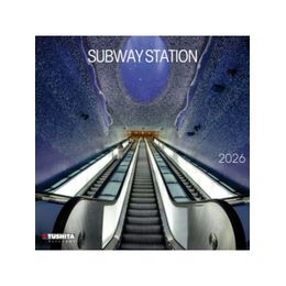 TUSHITA Kalender - Subway Station 2026 | Gr.: onesize