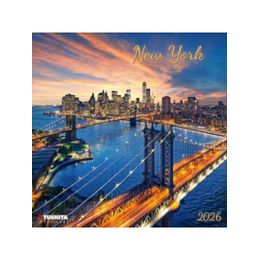 TUSHITA Kalender - New York 2026 | Gr.: onesize