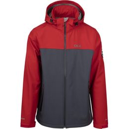 DLX Regenjacke "Moyler Softshell Jacket" in Rot | Gr.: XXL