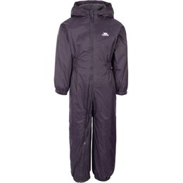 Trespass Kinder Schneeanzug "Button Rain Suit" in Grau | Gr.: 6-12 Monate
