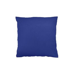 Traumschloss Exclusiv Edel-Jersey Kissenbezug in marine | Gr.: 80x80 cm