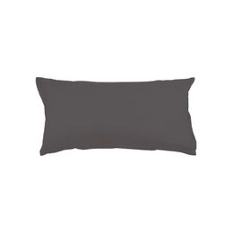 Traumschloss Exclusiv Edel-Jersey Kissenbezug in anthrazit | Gr.: 80x80 cm
