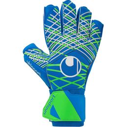 Torwarthandschuh "Uhlsport Aquasoft" in Blau | Gr.: 7,5
