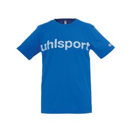 Uhlsport Sportshirt "Essential Promo T-Shirt" in Blau | Gr.: S