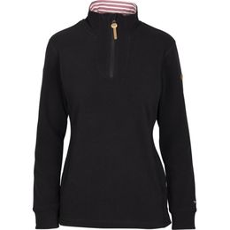 Trespass Fleecejacke/Fleecepullover "Big Heart Fleece At200" in Schwarz | Gr.: M