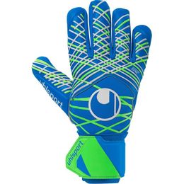 Torwarthandschuh "Uhlsport Aquasoft Hn" in Blau | Gr.: 8