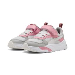 Sneaker Puma "Trinity Sneakers Kinder", Kinder, Gr. 28, feather gray echo pinkscape pink, Obermaterial: Synthetik, Textil; Futter: Textil; Innensohle: Textil; Laufsohle: Synthetik, Gummi, Schuhe