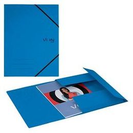 VON LEITZ Eckspanner DIN A4 blau