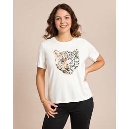 Shirt mit Leoprint