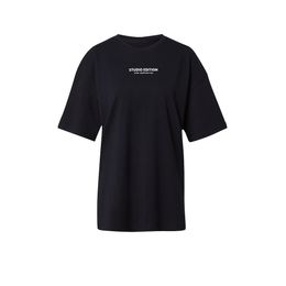 Alpha Industries T-Shirt 'Studio Edition' Damen Größe XL lavendel / schwarz / weiß