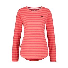 ALIFE & KICKIN Langarmshirt &raquo;Damen LeaAK Z&laquo; coral melange L L Auf Streifzug! LeaAK Z das brandneue Longsleeve f&uuml;r Damen von alife and kickin