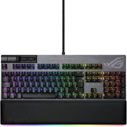ASUS Gaming-Tastatur &raquo;ROG Strix Flare II Animate DE&laquo; () schwarz Auswechselbare Schalter: Installiere deinen bevorzugten Schaltertyp (Switches) f&uuml;r...