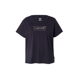 LEVI'S® PLUS Levi's Plus T-Shirt 'The Perfect Tee ' Damen Größe 7XL/8XL Große Größen dunkelpink / schwarz