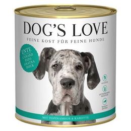 DOG&rsquo;S LOVE DOG'S LOVE Adult Ente 6x800 g