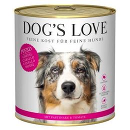 DOG&rsquo;S LOVE DOG'S LOVE Adult Pferd 6x800 g