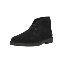 Stiefelette Clarks "Desert", Herren, Gr. 40, schwarz, Schuhe Stiefelette, im traditionellen Stil