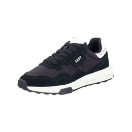 Sneaker Gant "Gant Sneaker Lederimitat/Textil", Damen, Gr. 41, schwarz, Lederimitat, Textil, Schuhe Sneaker