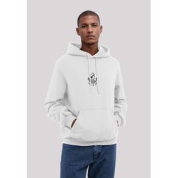 Kapuzenpullover F4NT4STIC "Knut und Jan Scribble Logo", Herren, Gr. XS, wei&szlig; (off, wei&szlig;), Obermaterial: 80% Baumwolle, 20% Polyester, relaxed fit, Pullover Kapuzenpullover, Osteee Kollektion, Urlaub, Ahoi Moin