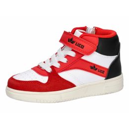 Sneaker Lico "Freizeitstiefel Chad VS High", Kinder, Gr. 28, wei&szlig;, Synthetik, Schuhe Sneaker