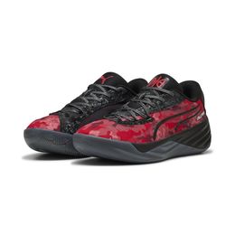 Sneaker Puma "All-Pro NITRO™ DA Basketballschuhe Erwachsene", Gr. 40.5, rot (for all time rot), Obermaterial: Synthetik, Textil; Futter: Textil; Innensohle: Textil; Laufsohle: Gummi, Schuhe