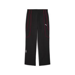 Sporthose Puma "PumaTECH Relaxed Trainingshose Herren", Herren, Gr. L, Normalgr&ouml;&szlig;en, rot (schwarz for all time rot), Obermaterial: 100% Nylon; Seitentasche &ndash; Oben: 100% Polyester; Tasche &ndash; Unten: 100% Nylon, unifarben, relaxed fit, Hosen Sporthose