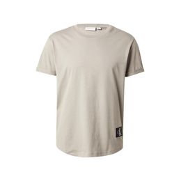 Calvin Klein Jeans T-Shirt Herren Gr&ouml;&szlig;e M elfenbein / schwarz