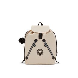 Kipling Rucksack 'New Funt' Damen Gr&ouml;&szlig;e One Size beige / braun / schwarz