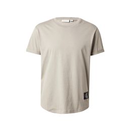 Calvin Klein Jeans T-Shirt Herren Gr&ouml;&szlig;e M elfenbein / schwarz