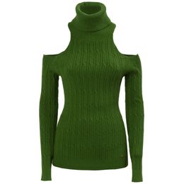 Influencer Pullover Damen Gr&ouml;&szlig;e L gr&uuml;n