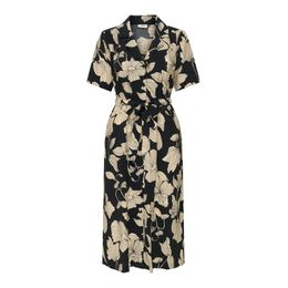 Jacqueline de Yong JDY Shirt Dress 'JDYTroya' female size 44 Light beige / Black
