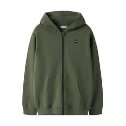 name it Sweatjacke 'NKMVimo' Jungen Gr&ouml;&szlig;e 158/164 dunkelgr&uuml;n