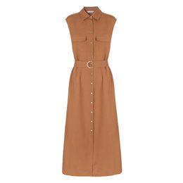 TATUUM Kleid 'MOKKA' Damen Gr&ouml;&szlig;e 46 camel Winterkleid