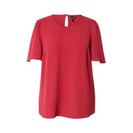 Vero Moda Curve Bluse 'VMCALVA' Damen Gr&ouml;&szlig;e 5XL blutrot