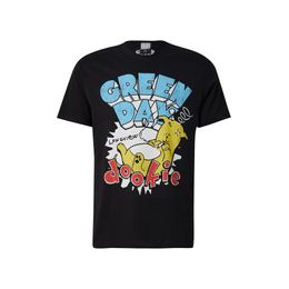 Amplified T-Shirt 'GREENDAY DOOKIE LONGVIEW' Herren Gr&ouml;&szlig;e XS himmelblau / dunkelgelb / schwarz / wei&szlig;