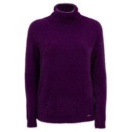 Influencer Pullover Damen Gr&ouml;&szlig;e S aubergine